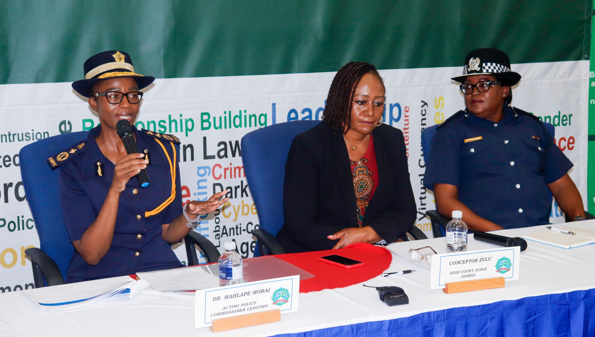 LAW ENFORCEMENT WOMEN OFFICERS IN LEADERSHIP HOLD PANEL DISCUSSION